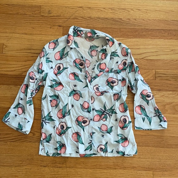 ASOS | Intimates & Sleepwear | 34 Peach Pajama Top By Asos | Poshmark